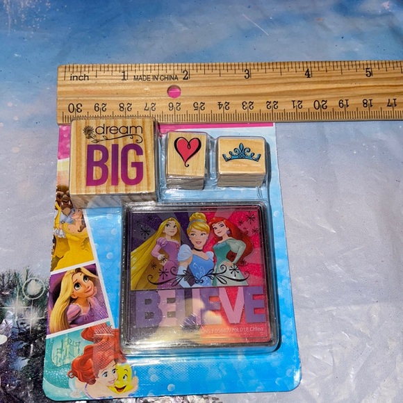 Disney | Toys | Disney Princess Stamp Set 4 Pcs | Poshmark